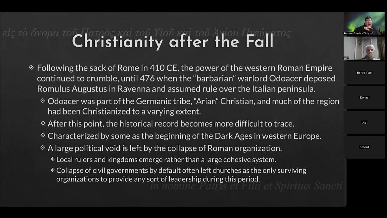 Early Christianity - The First 1,000 Years - Week 4 - Shining a light ...