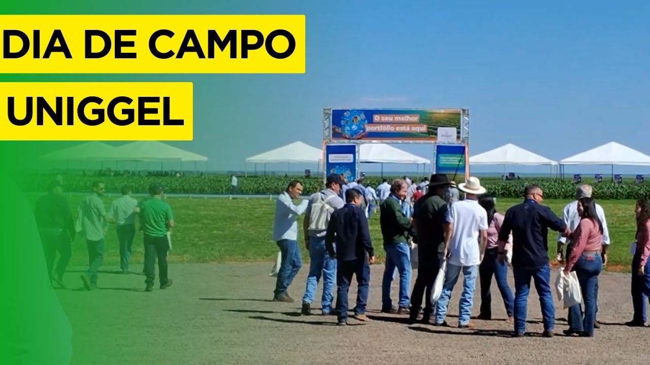 19º Dia de Campo da Uniggel Sementes - YouTube