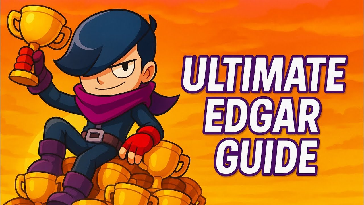 The ULTIMATE Edgar guide in Brawl Stars! - YouTube