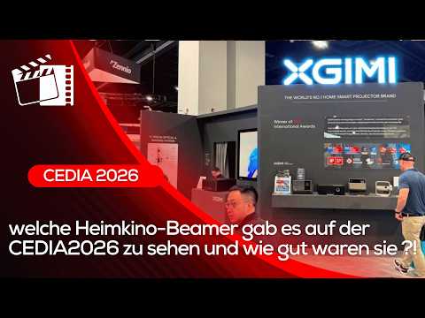 CEDIA2026: Beamer Round-Up mit JVC, Sony, Epson, XGimi und Awol -  Eindrücke + Titan Noir Interview