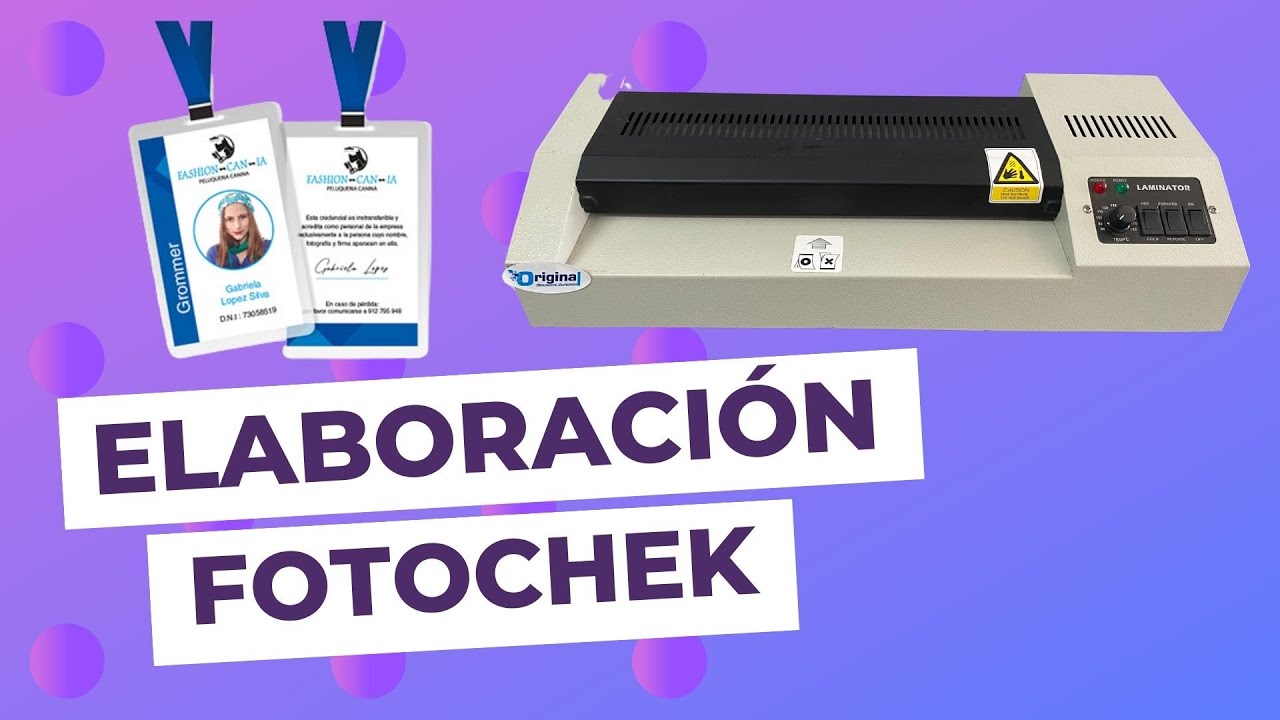 ENMICADORA- CÓMO HACER FOTOCHEK-TUTORIAL? - YouTube