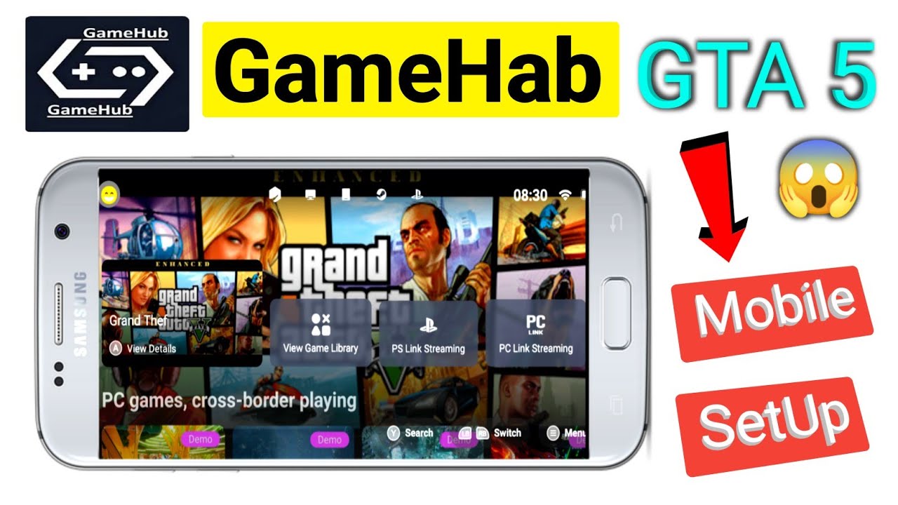 GameHub Emulator Me GTA 5 SetUp | Mobile Me GTA 5 SetUp GameHub ...