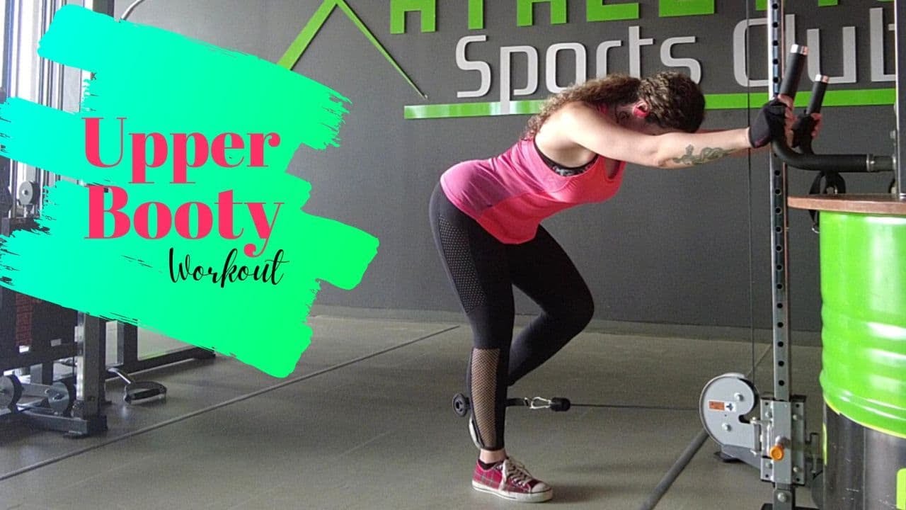 Six Exercises to Grow an Upper Booty 🍑/Upper Glute Workout with Weights ...