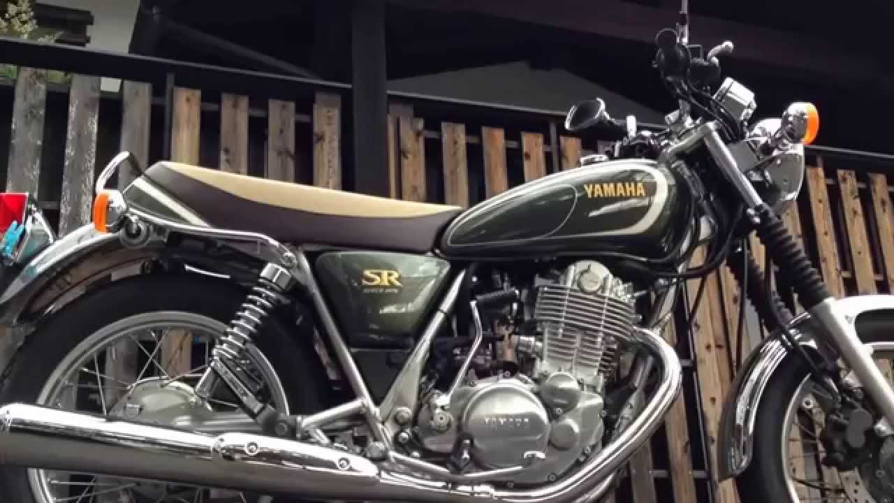 SR400 35th モデル ノーマル - YouTube