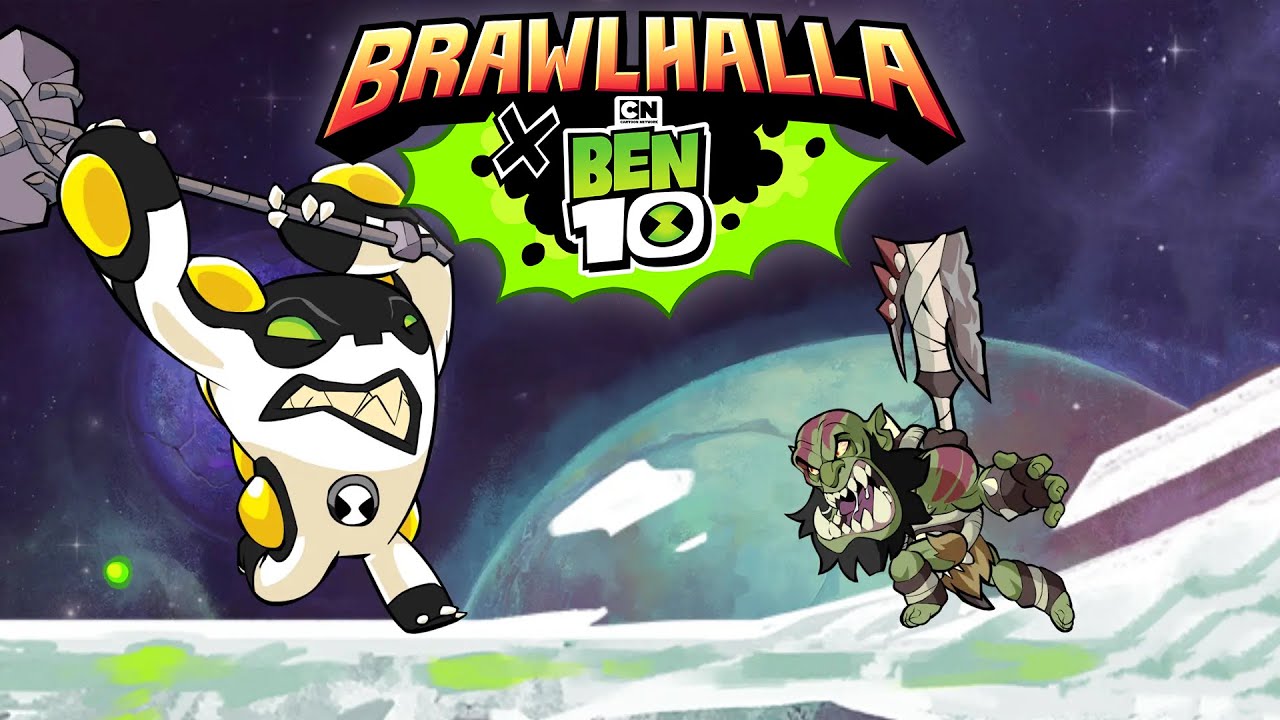 Brawlhalla | BEN 10 Crossover w/ New Xull Design! - YouTube