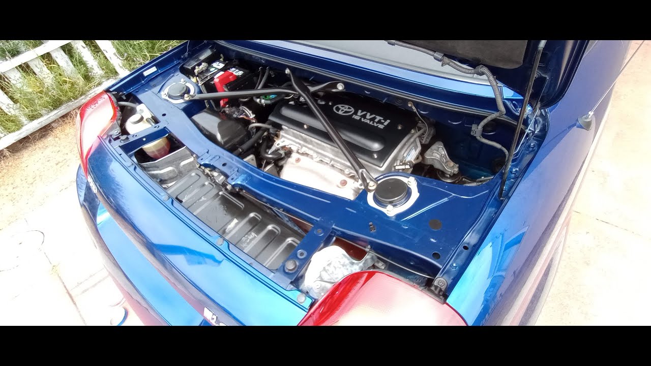 2000 Toyota MR2 Spyder Engine Bay Tour - YouTube