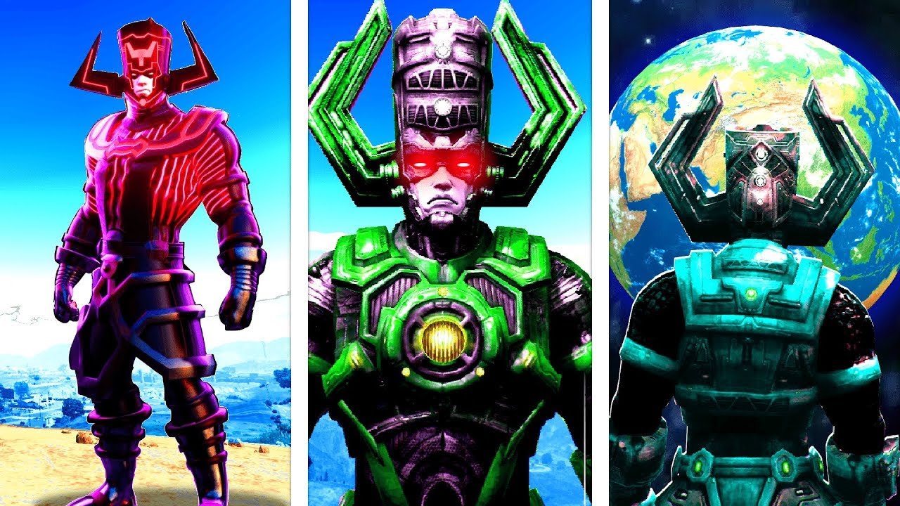 GTA 5: UPGRADING GALACTUS Into A GOD In GTA 5 Mods ... (Galactus vs ...
