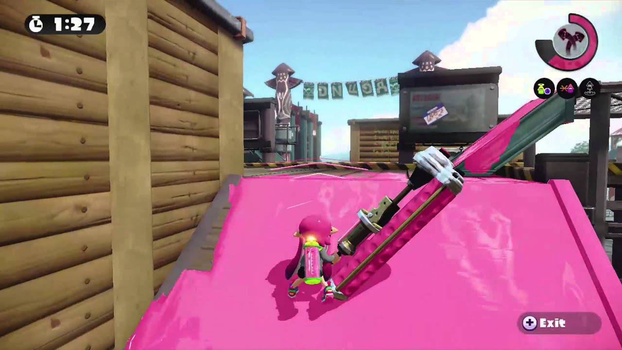 splatoon, Dynamo roller op? - YouTube