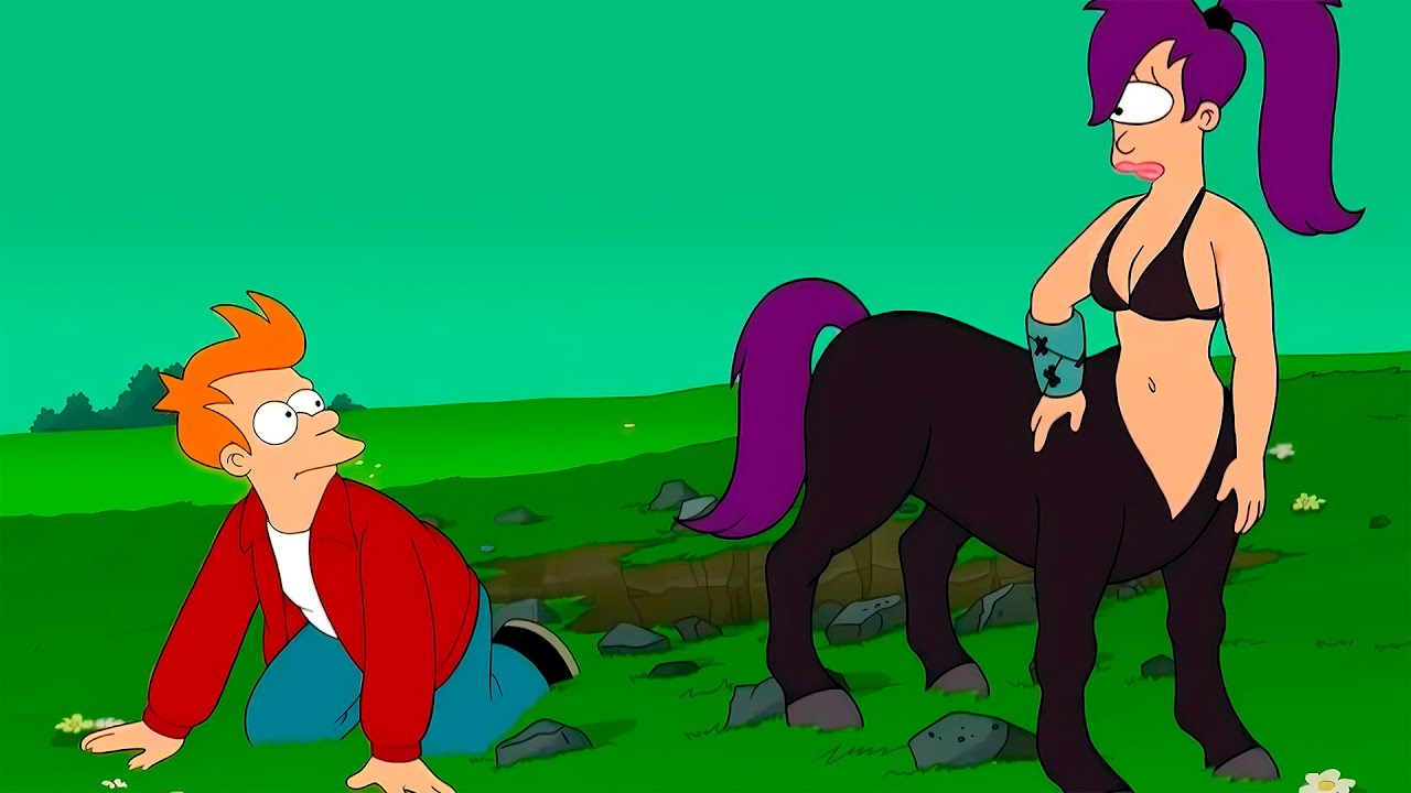 Leela Turns into a Centaur and Fry Goes Crazy | Futurama - YouTube