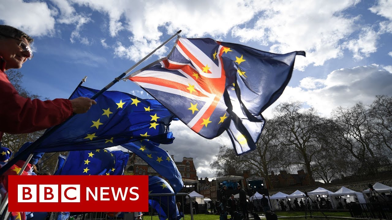 Brexit: Cross-party talks continue ahead of EU summit - BBC News - YouTube
