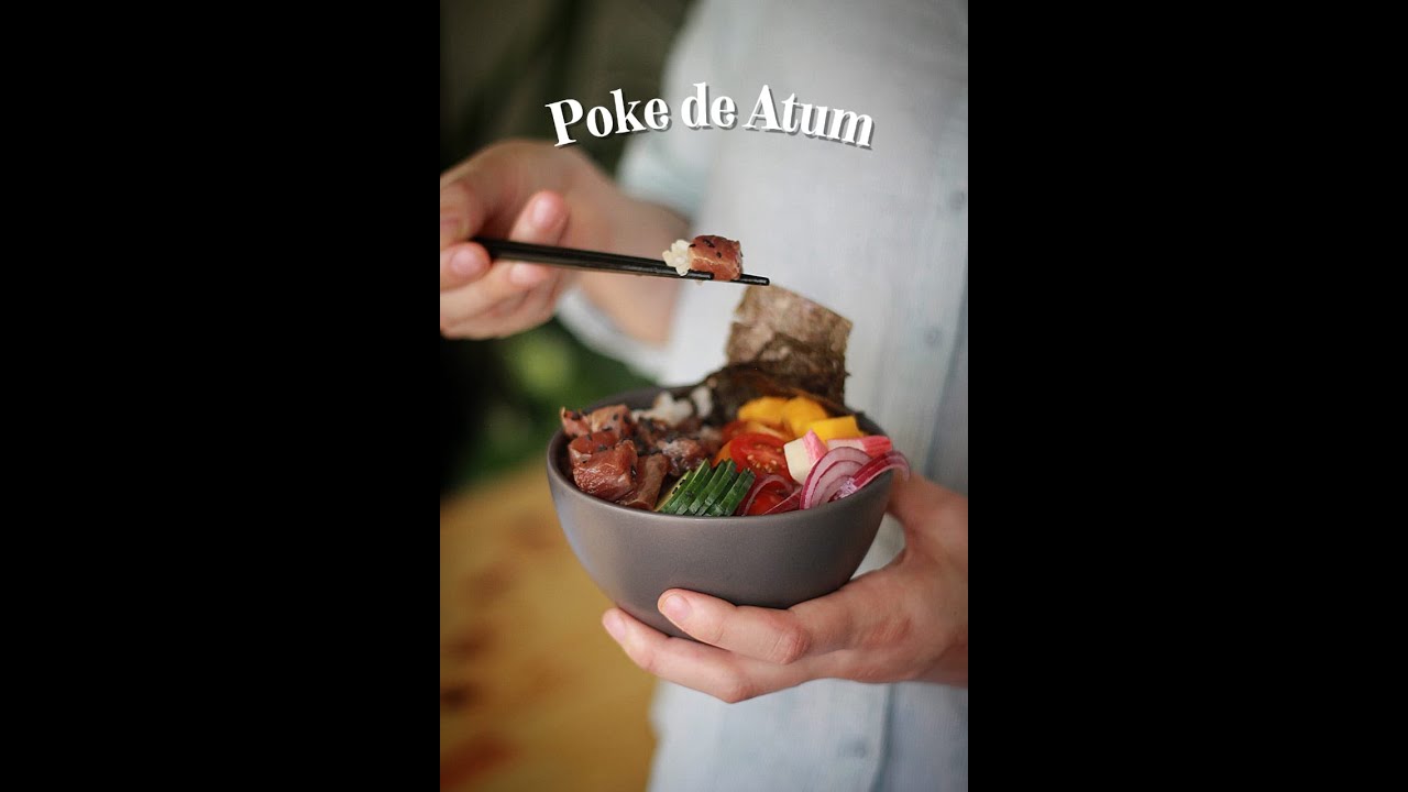 Receita Poke de Atum - Aprenda a fazer um delicioso poke havaiano #asmr ...