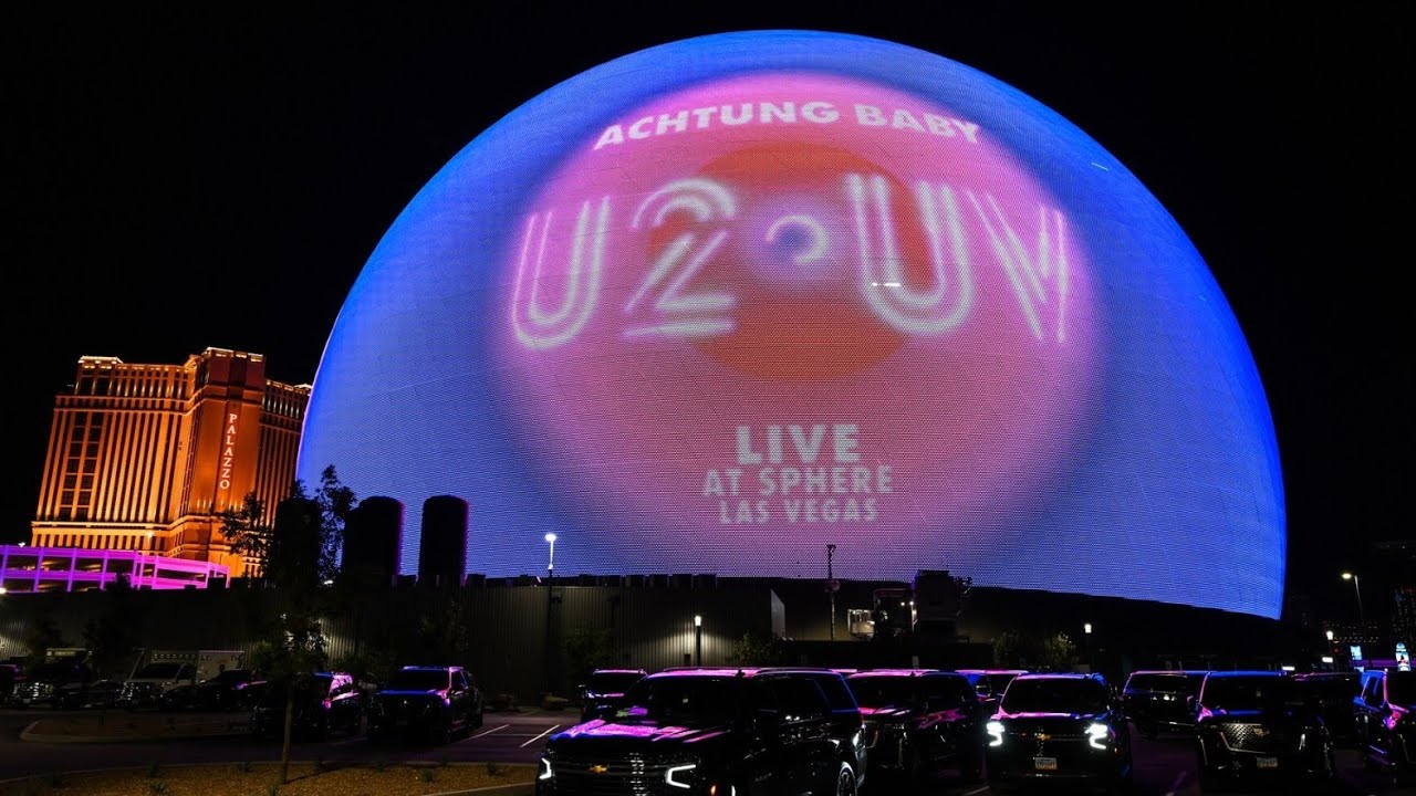 U2 Takes Fans Inside the Las Vegas Sphere With Eye-Popping Grammys ...