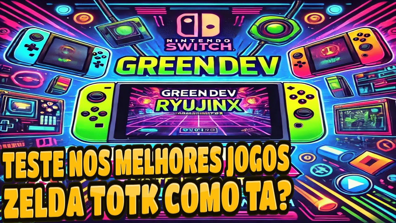 Greemdev Ryujinx 🚀Testando os MELHORES JOGOS no Emulador 🎮🔥 - YouTube
