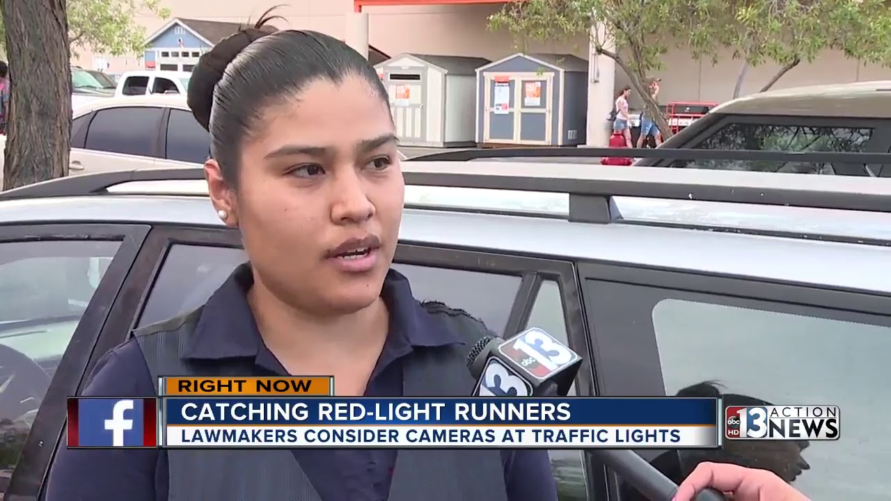 Will Nevada get traffic-light cameras to catch red-light runners? - YouTube