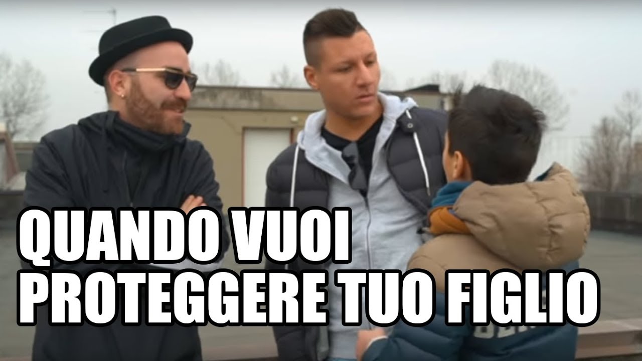 QUANDO VUOI PROTEGGERE TUO FIGLIO ft. Il Pancio - YouTube