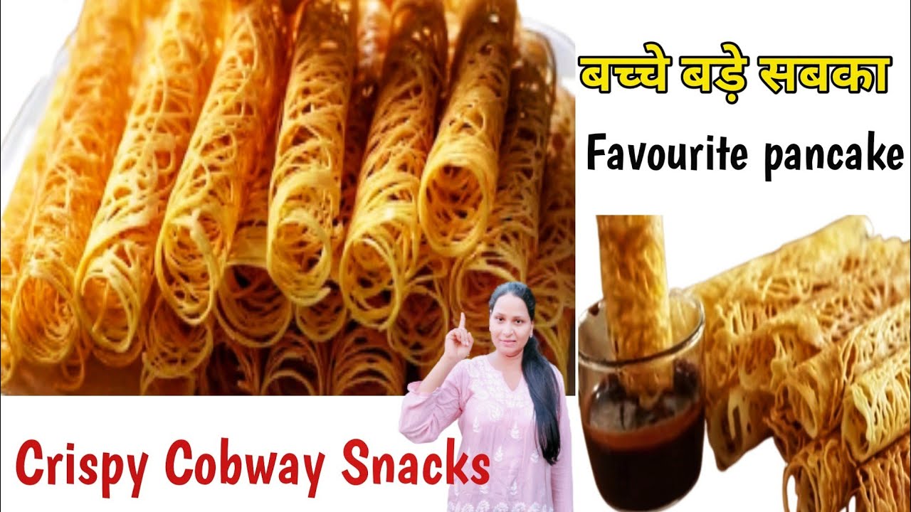 Super Crispy Street Pancake Recipe Cobweb Recipe | Sweet Crunchy Pan ...