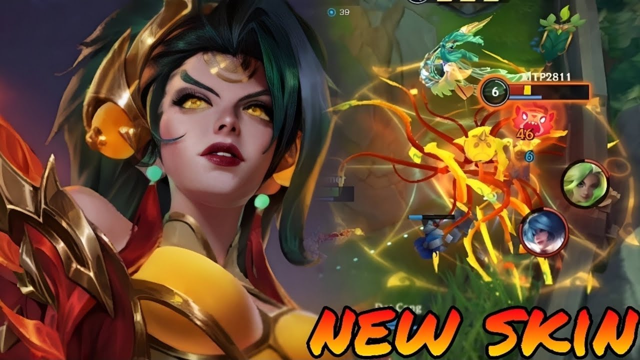 Wild Rift SUPPORT NEW SKIN DRAGON LANTERN ZYRA FULL GAMEPLAY (ITEMS ...