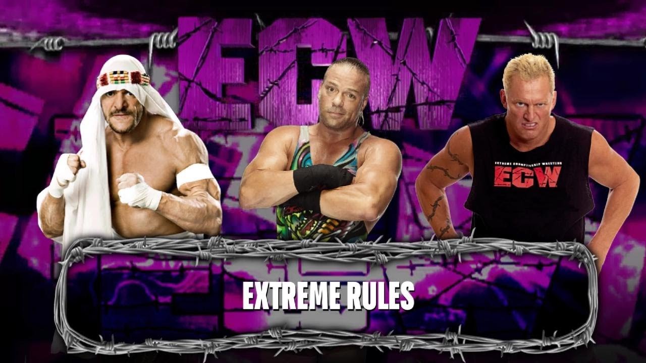 WWE 2K24: SABU v. RVD v. SANDMAN | THREE WAY DANCE | [4k 60FPS PS5 ...