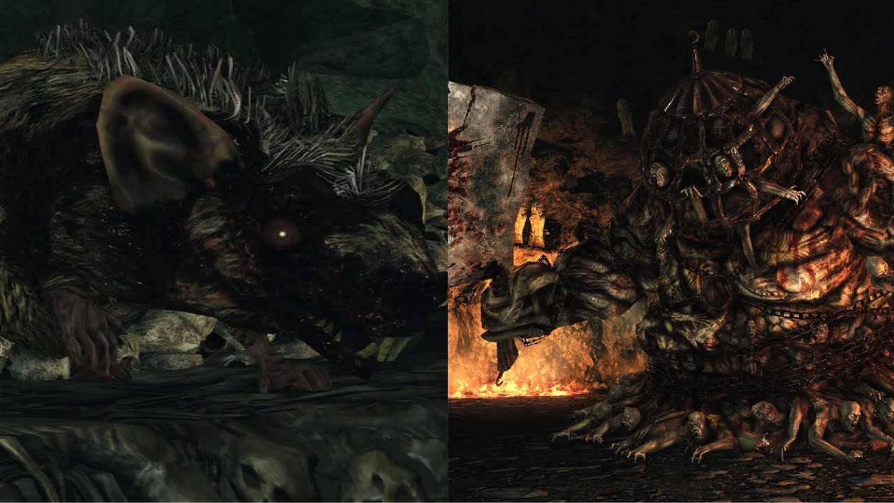 Dark Souls 2 - Royal Rat Vanguard / The Rotten - YouTube