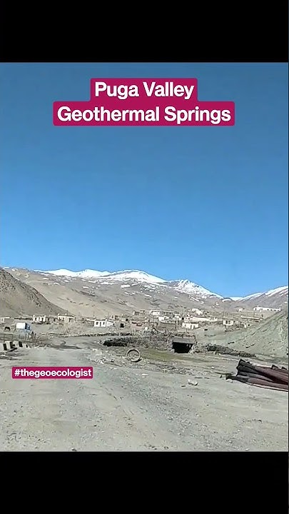 Puga Valley- Geothermal Energy - Ladakh - India #shorts - YouTube