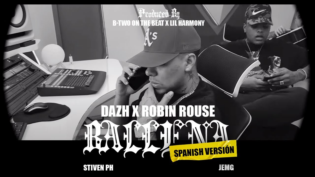 BALLENA Spanish Version - Dazh ft Robin Rouse (Visualizer) - YouTube