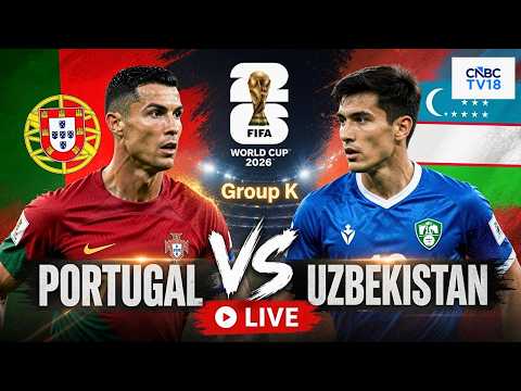 🔴Portugal vs Uzbekistan LIVE: FIFA World Cup 2026 Group K Match, Houston Stadium | Ronaldo | N18G