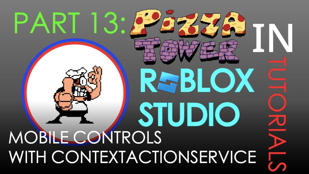 Roblox Studio Pizza Tower Tutorial Pt 13: Mobile Buttons and some other ...