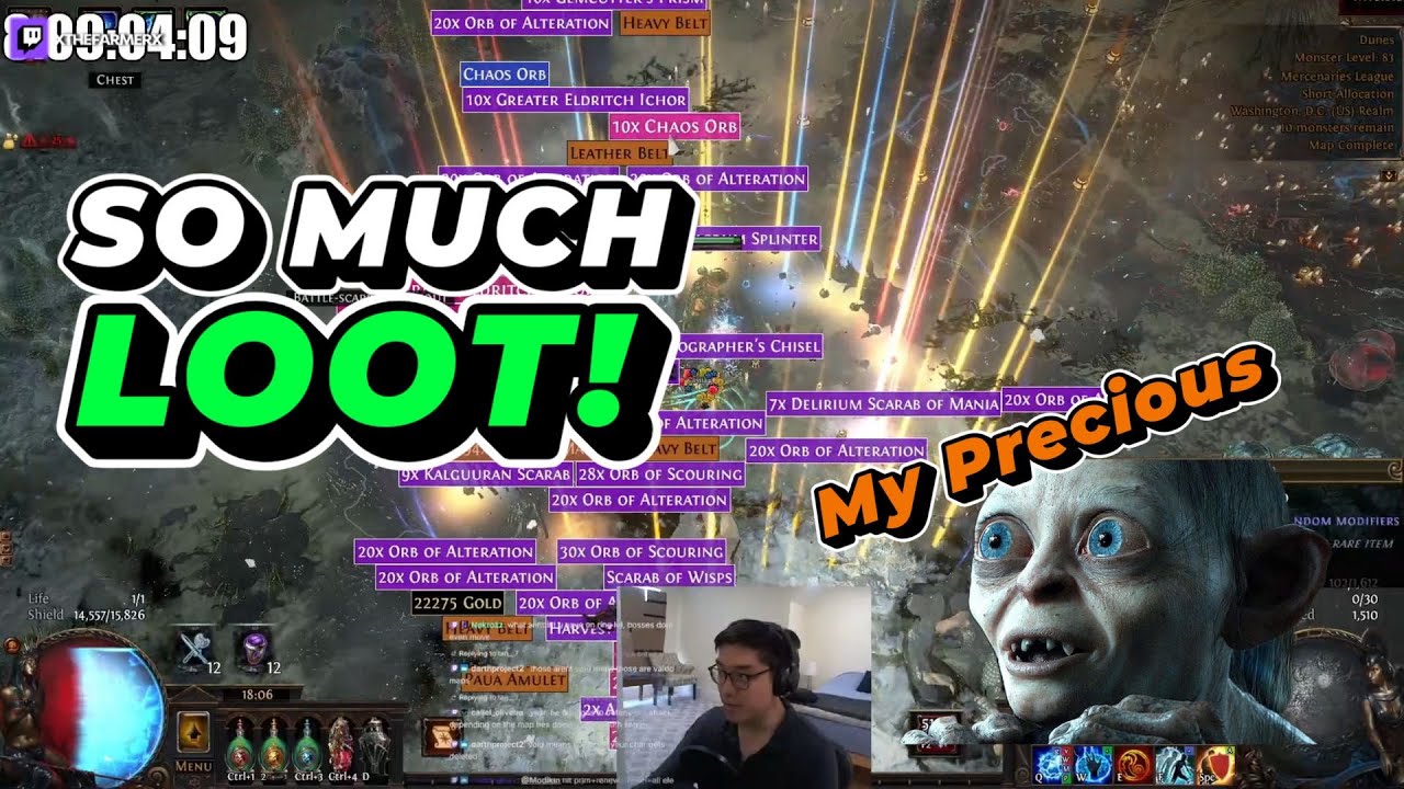 Path Of Exile 1: Streamers Are Getting So Much Loot... - YouTube