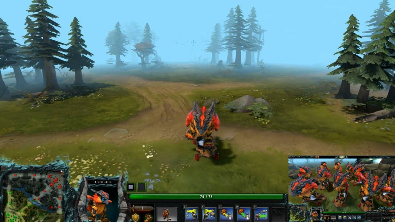 Jujak the Fiery Rebirth - Dota 2 Rare Firebird - 1080p FULLHD - YouTube