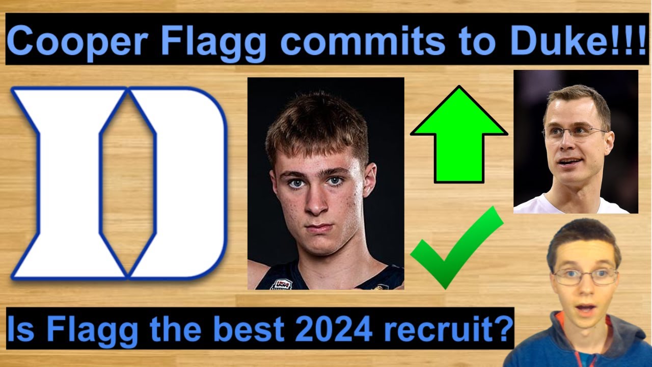 Cooper Flagg commits to Duke!!!/Is Cooper Flagg the best player in the ...