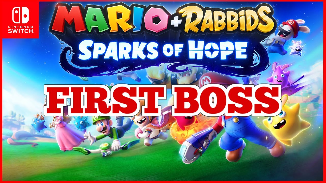 Mario + Rabbids Sparks of Hope - FIRST BOSS (Giant Wildclaw) - Nintendo ...