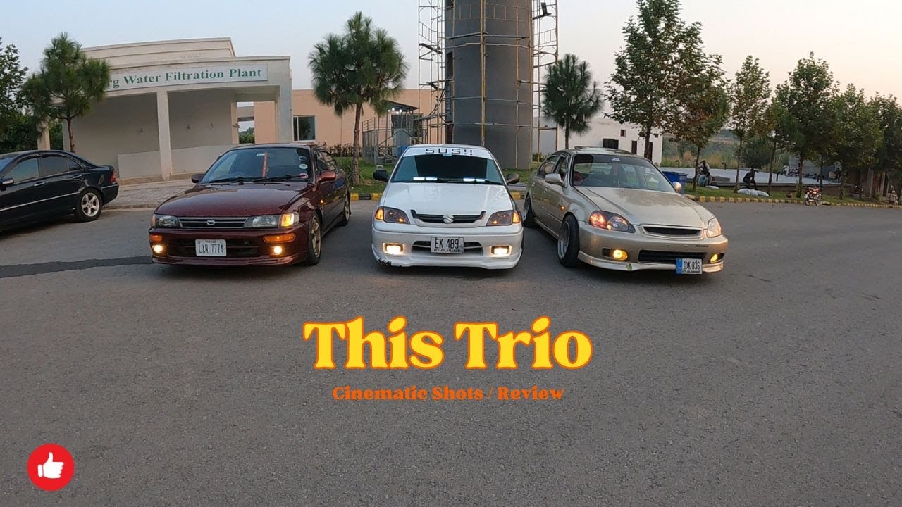Three for the Road | A Trio Car Review | Cinematic Shots | - YouTube