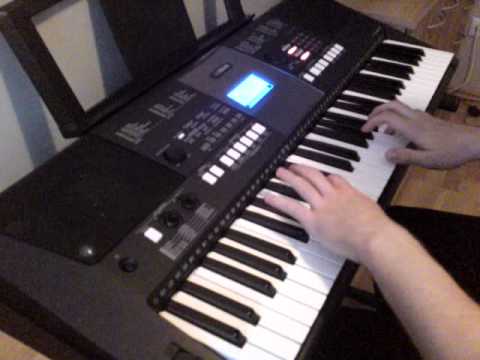 Playing Fur Elise with keyboard Yamaha psr e423 - YouTube