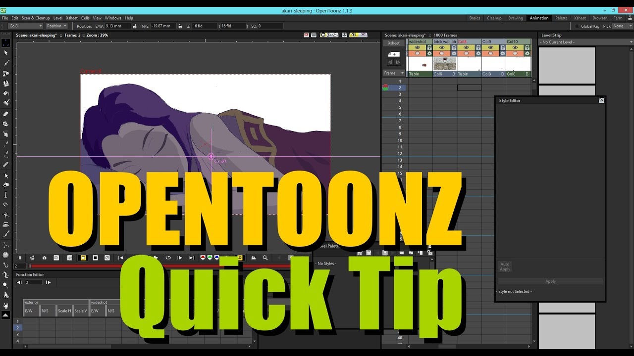 OpenToonz Quick Tip - PLASTIC TOOL! - YouTube