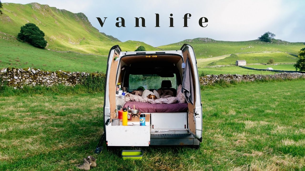 Hiking & Van Life in the Peak District - YouTube