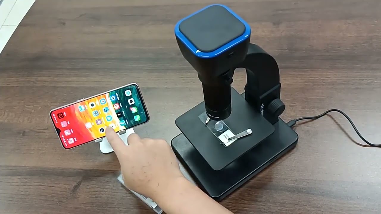 MICROSCOPIO MODULAR WIFI INSKAM 315W - YouTube