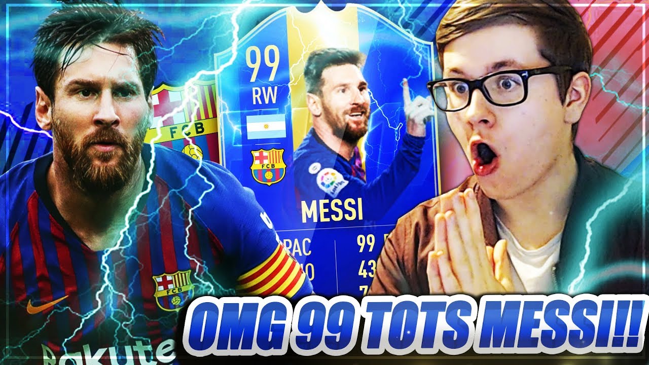 FIFA 19: 99 TOTS MESSI!! MEGA SPECIAL BUY FIRST GUY 😍😍 - YouTube