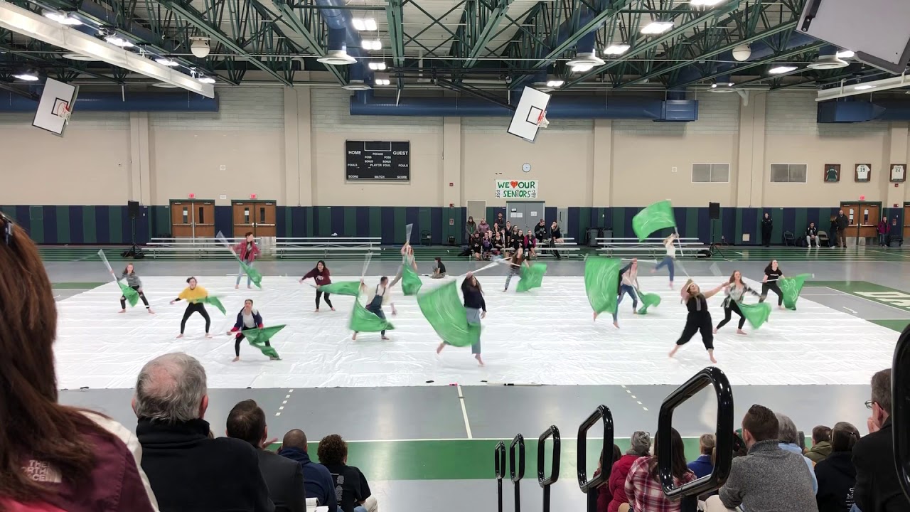 Winter guard 2020 - YouTube