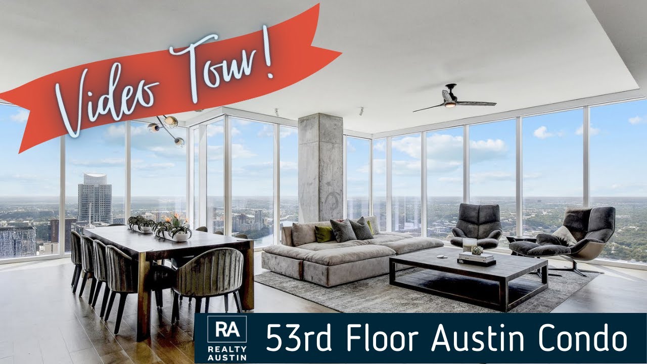 Downtown Austin | High-Rise Condo Tour - YouTube