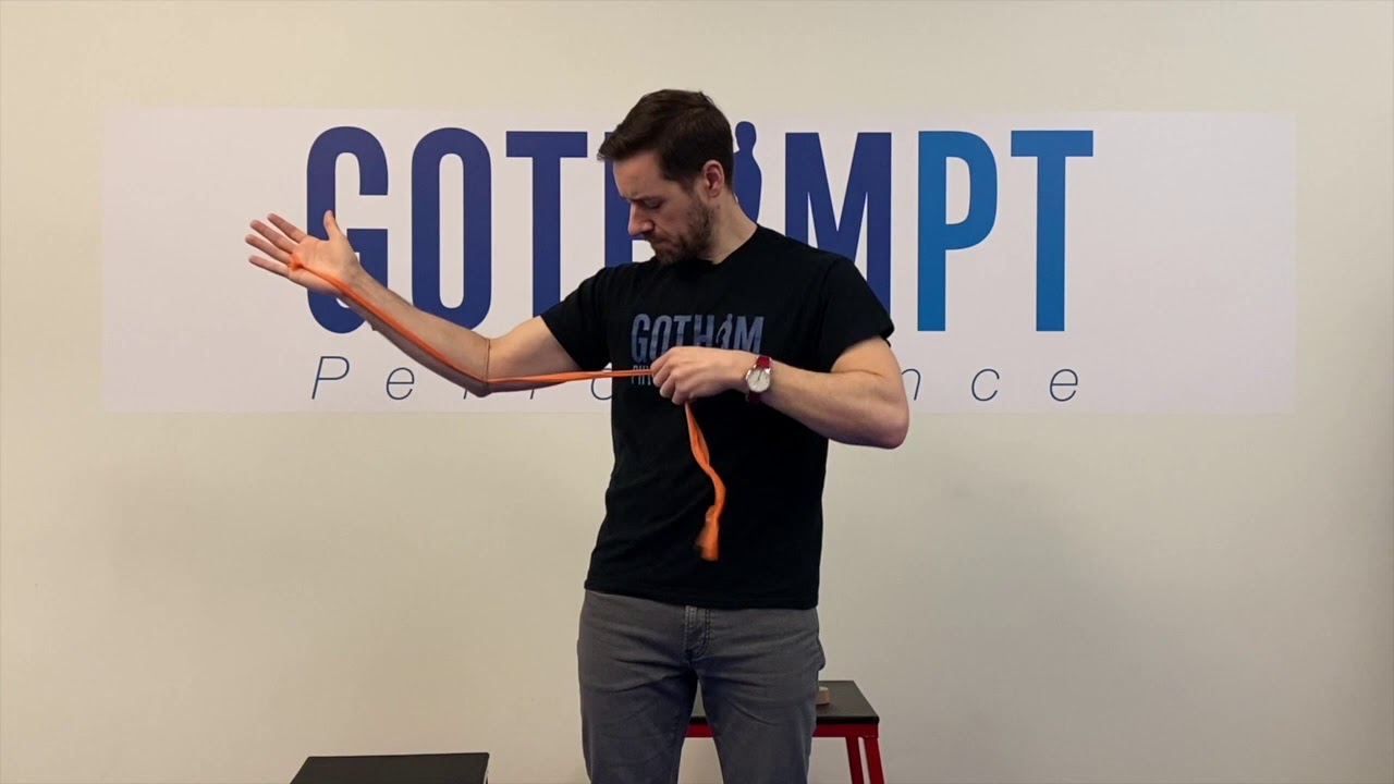 Ulnar nerve mobilization - YouTube
