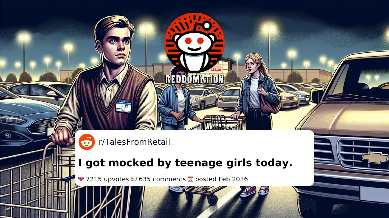I got mocked by teenage girls today. - YouTube