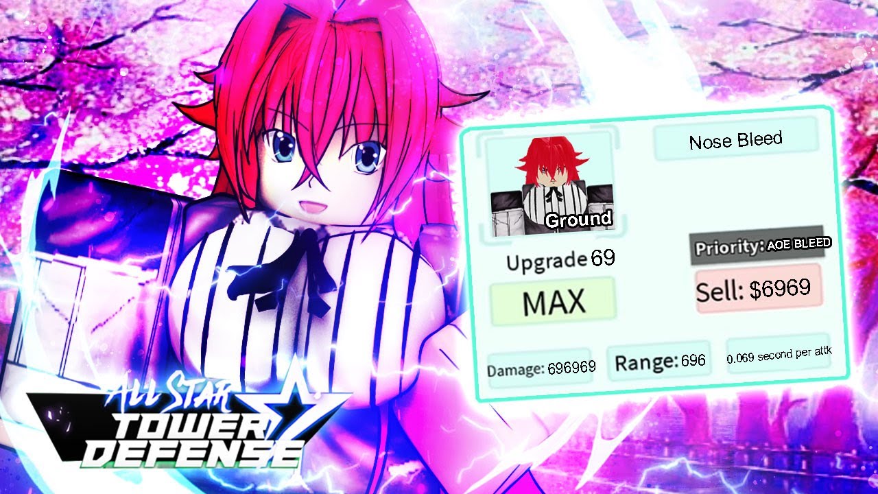 69 Star Rias Gremory All Star Tower Defense (Fanmade) - YouTube