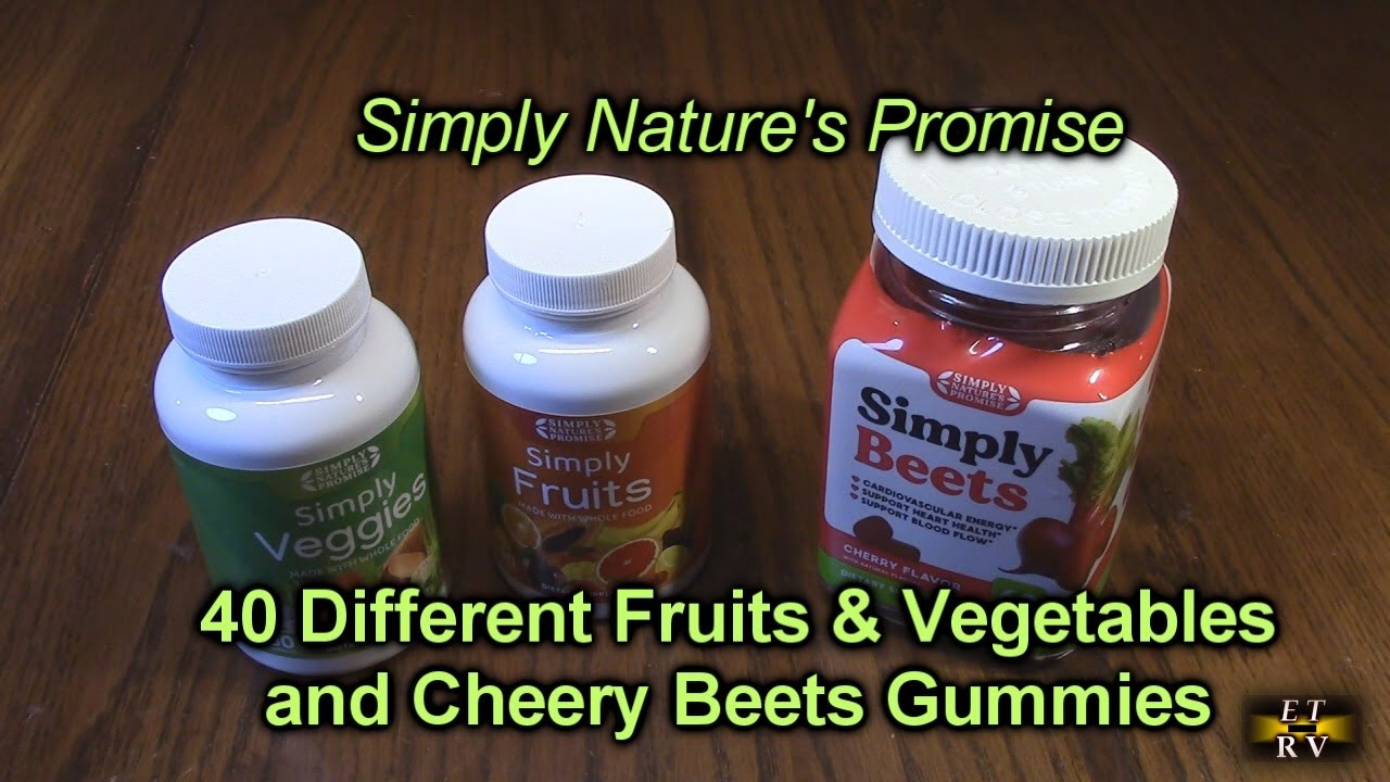 Simply Nature's Promise - 40 Different Fruits & Vegetables, Simply ...