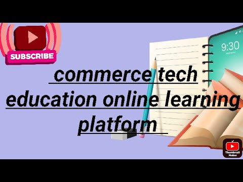 #commerce tech education online learning platform #advertising video ...