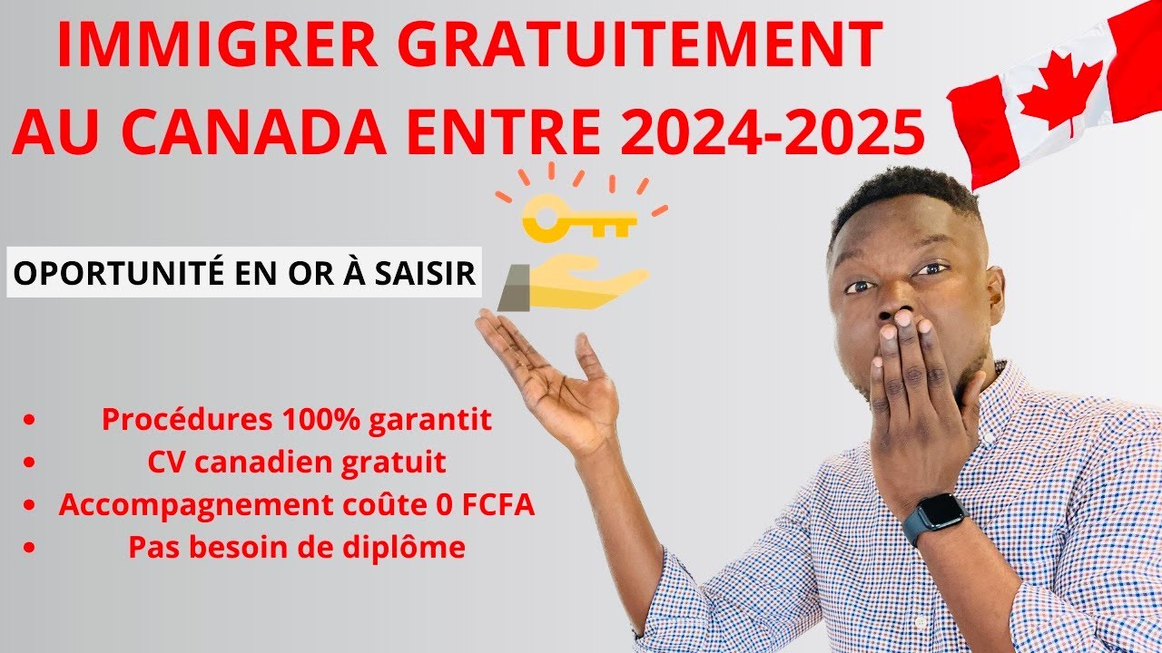 NOUVEAU PROGRAMME GRATUIT D'IMMIGRATION AU CANADA 🇨🇦 ENTRE 2024-2026 ...