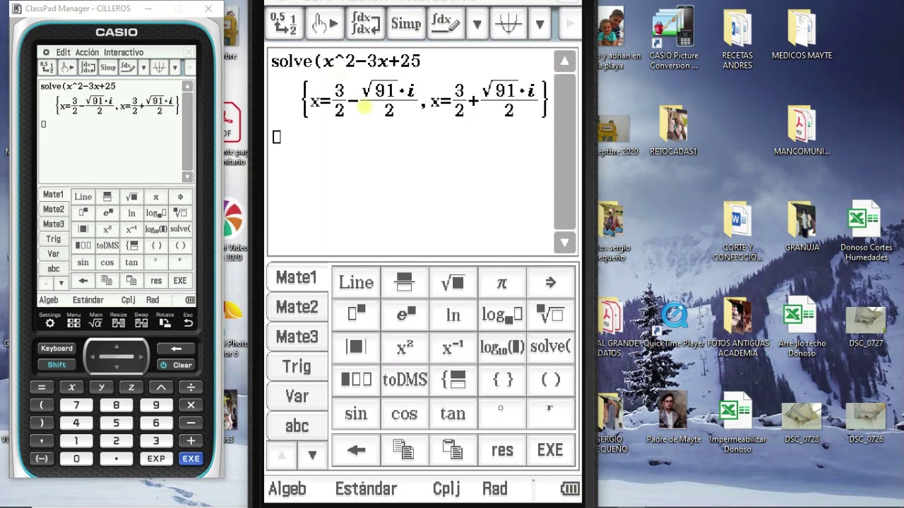 UN PASEO POR LA CLASSPAD 400 - YouTube