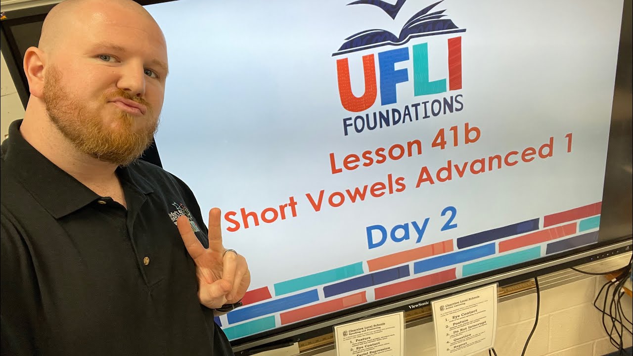 Mr. Holland’s UFLI Lesson 41b (Short Vowel Advanced Review) Day 2 - YouTube