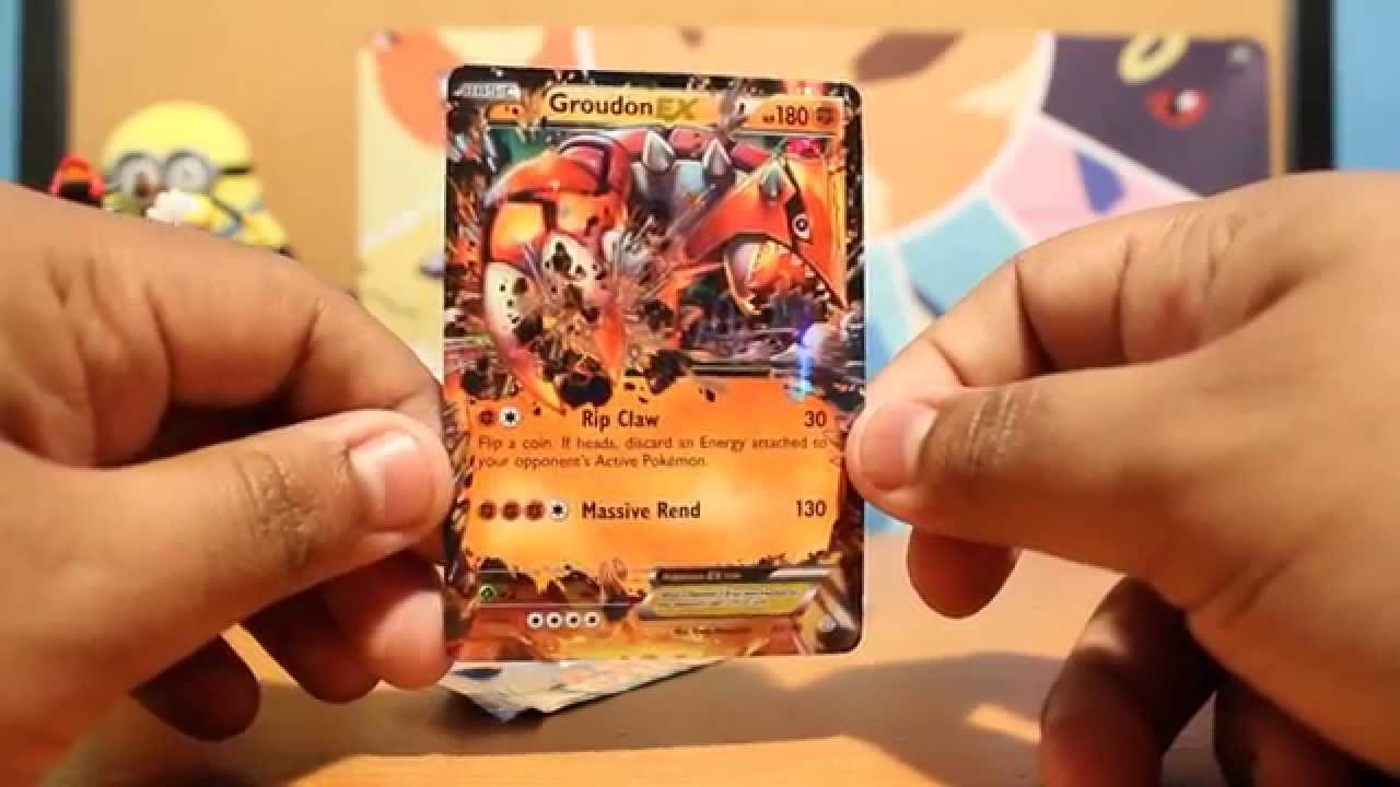 Pokemon Primal Groudon Collection Box Opening! (TopNotch Pulls!, and ...