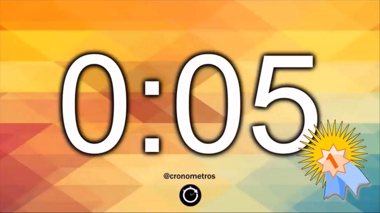 5 second timer - YouTube