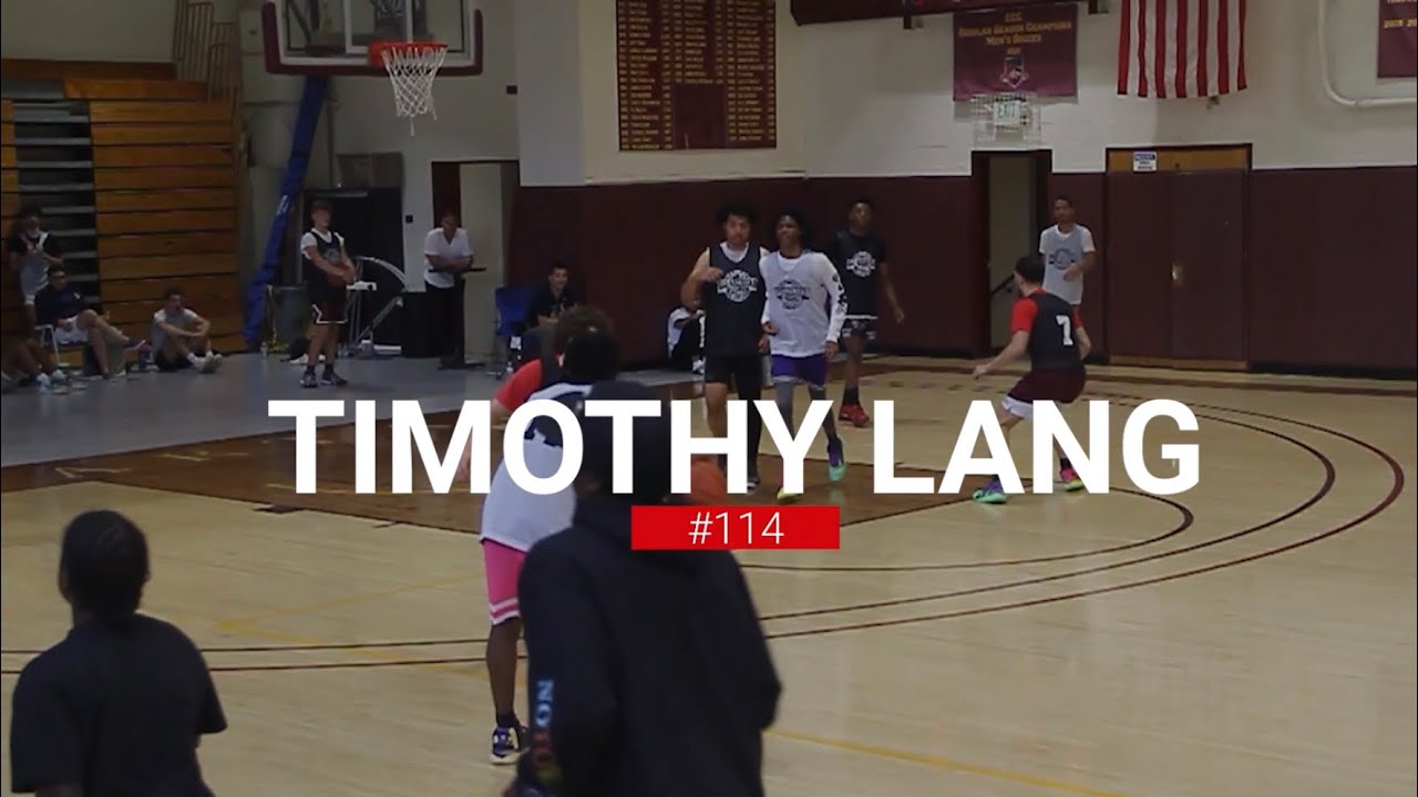 Timothy Lang Basketball Highlights From 2023 Exposure Camp - YouTube
